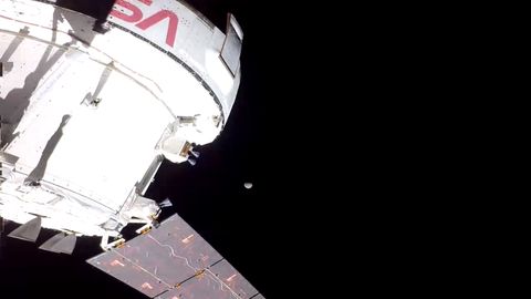 Artemis 1 Orion spacecraft sees the moon for 1st time in video | Space