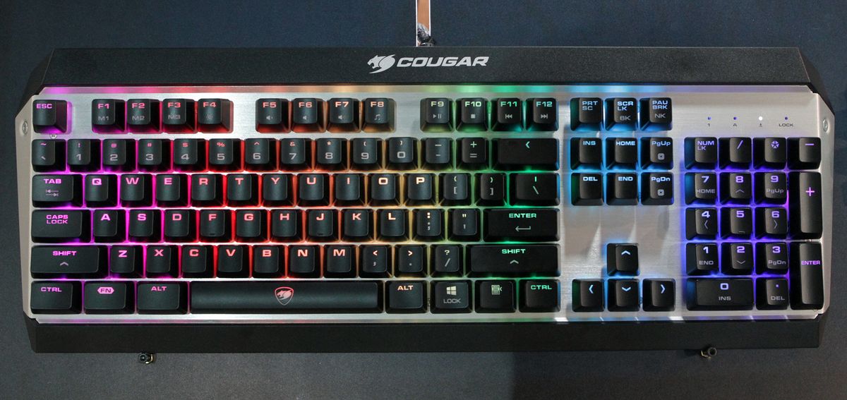Cougar’s Keyboards Of Many Colors (And Mice, Too) | Tom's Hardware