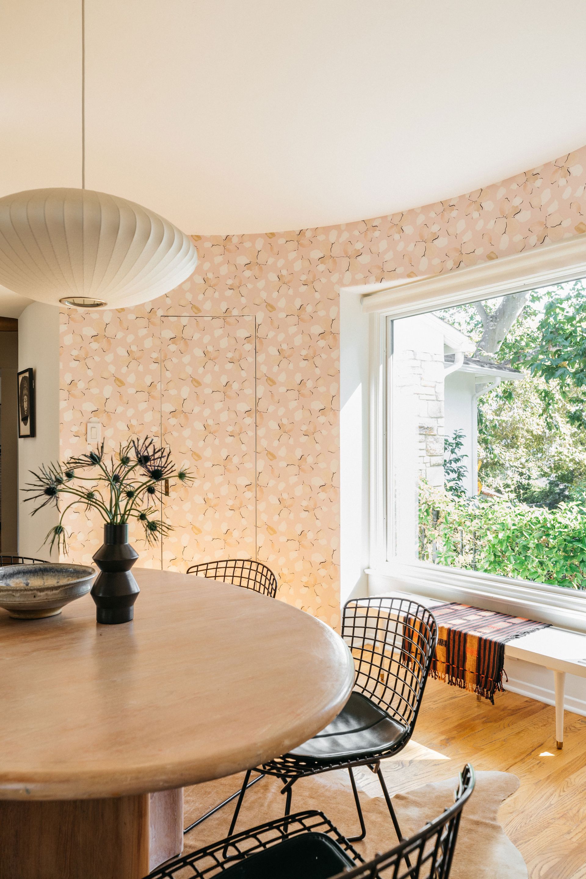 "Wallpapered Doors" Are Trending for Beautiful Home Storage | Livingetc