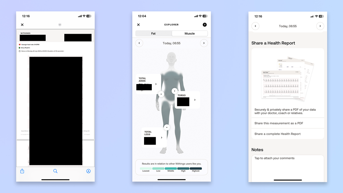 Withings Body Scan review | Tom's Guide
