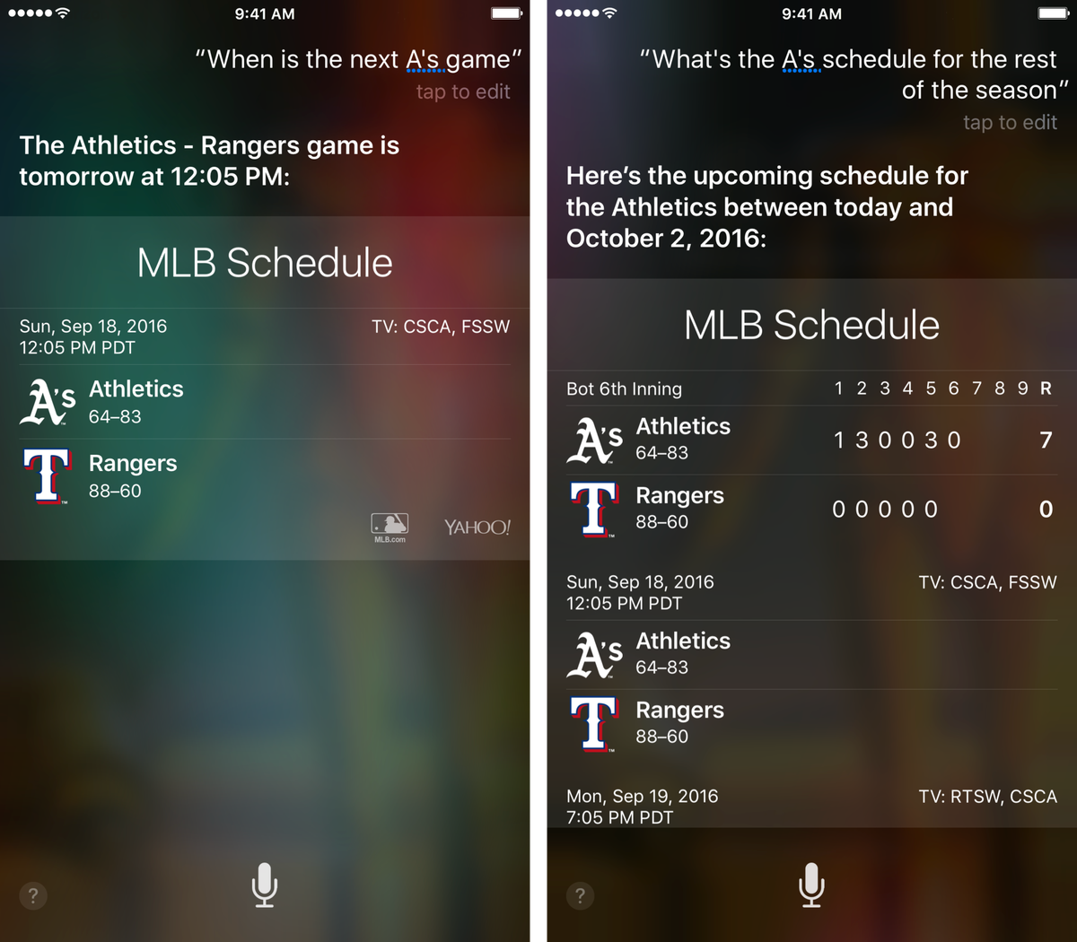 How to look up schedules for your favorite teams with Siri | iMore
