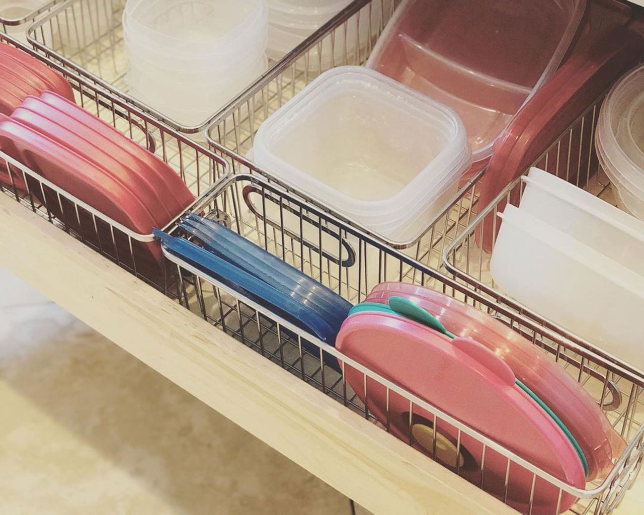 How to organize Tupperware and food storage containers | Real Homes