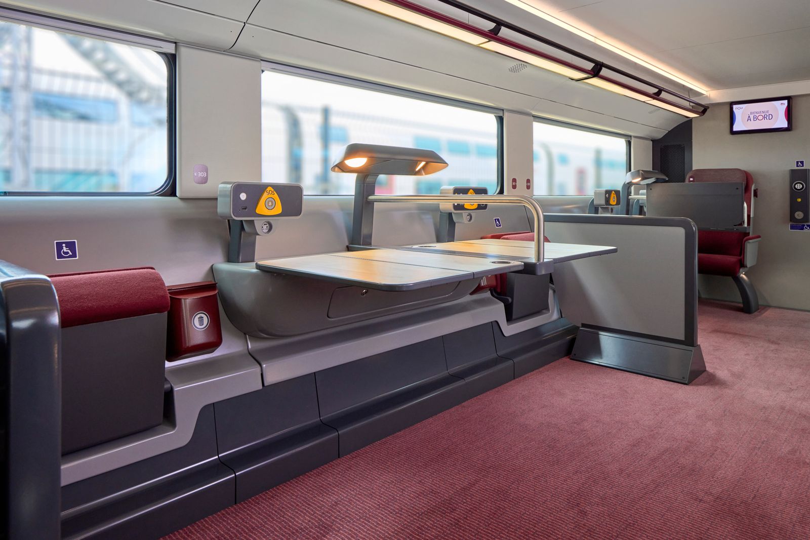 Nendo teams up with AREP to transform the interiors of France’s TGV ...