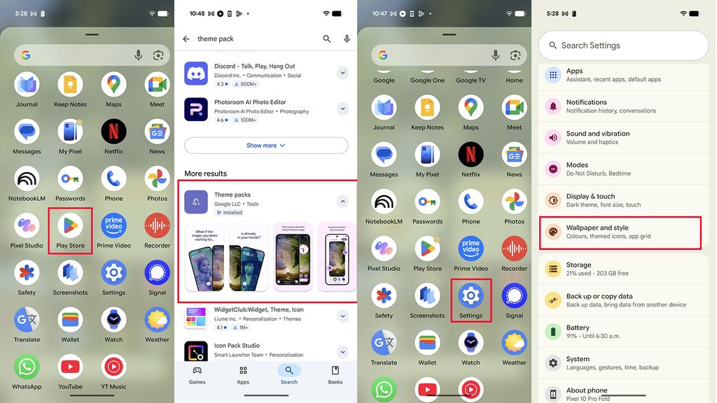 How to use and customize Pixel theme packs | Android Central