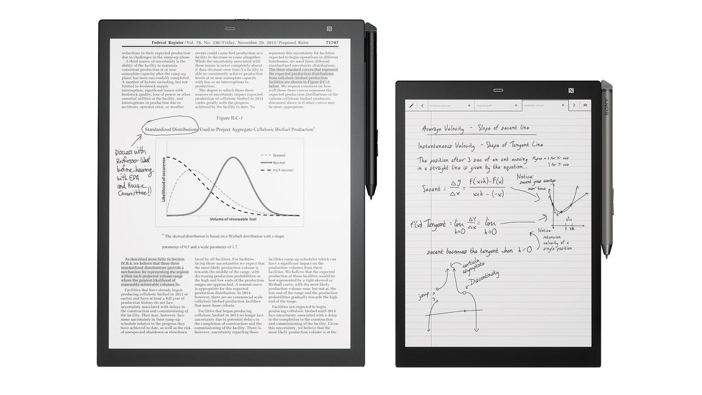 Sony's 'Kindle you can write on' is the ultimate tablet for A* grade ...