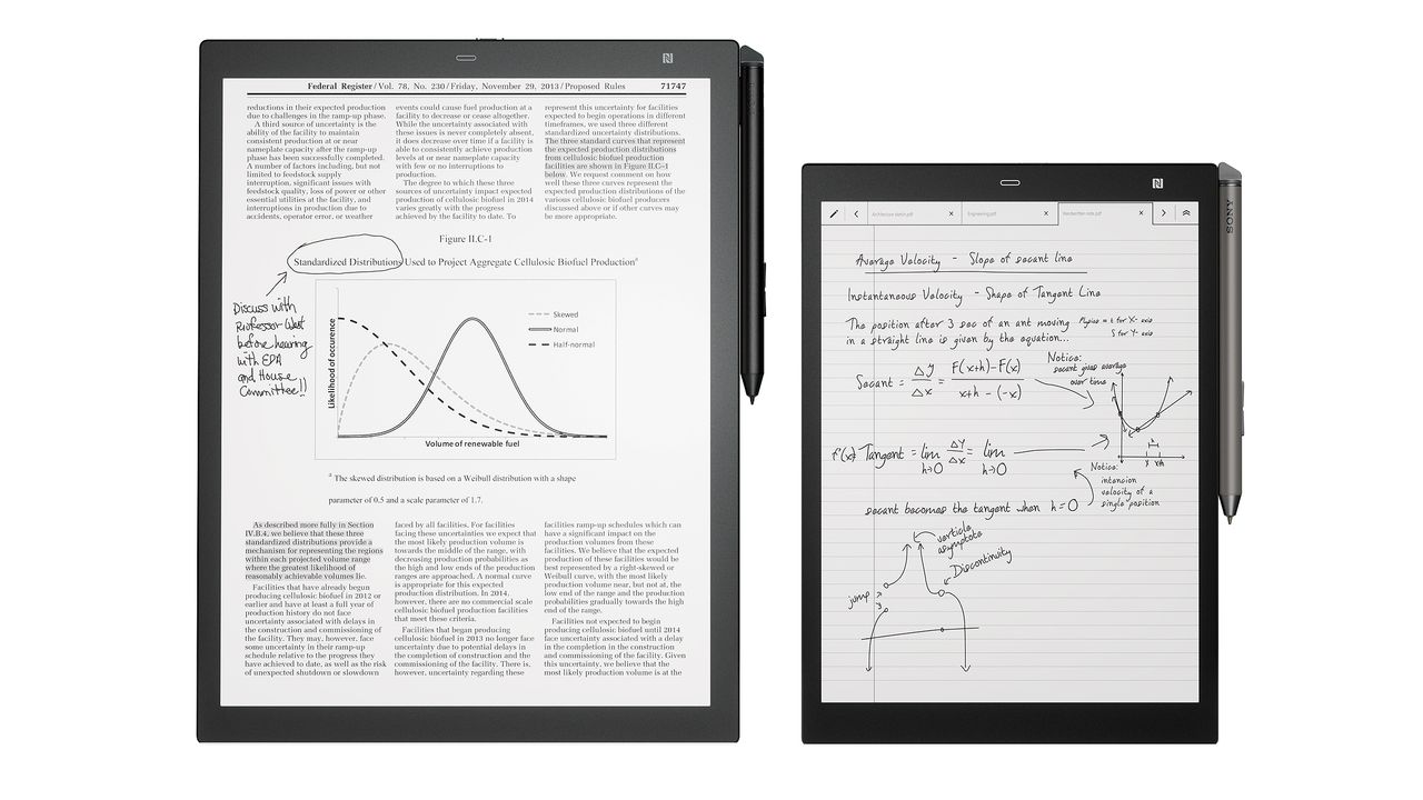 Sony's 'Kindle you can write on' is the ultimate tablet for A* grade ...