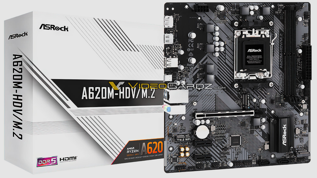 ASRock's AMD A620-Based Motherboard Pictured, Detailed | Tom's Hardware