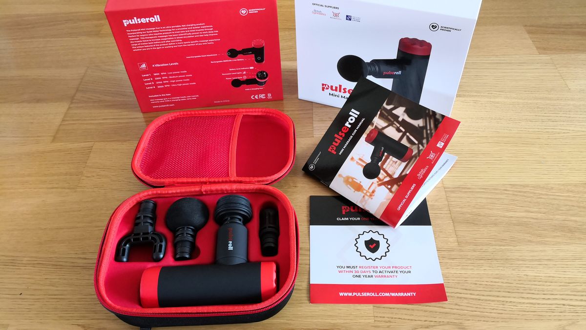 Pulseroll Mini Massage Gun Review Techradar