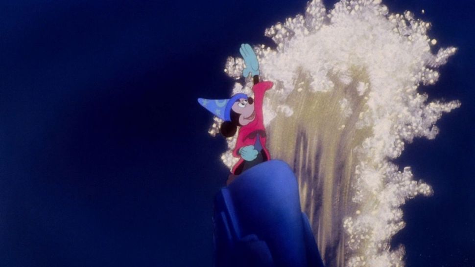 Mickey Mouse Went Full Fantasia In Vegas And Conducted The Bellagio ...