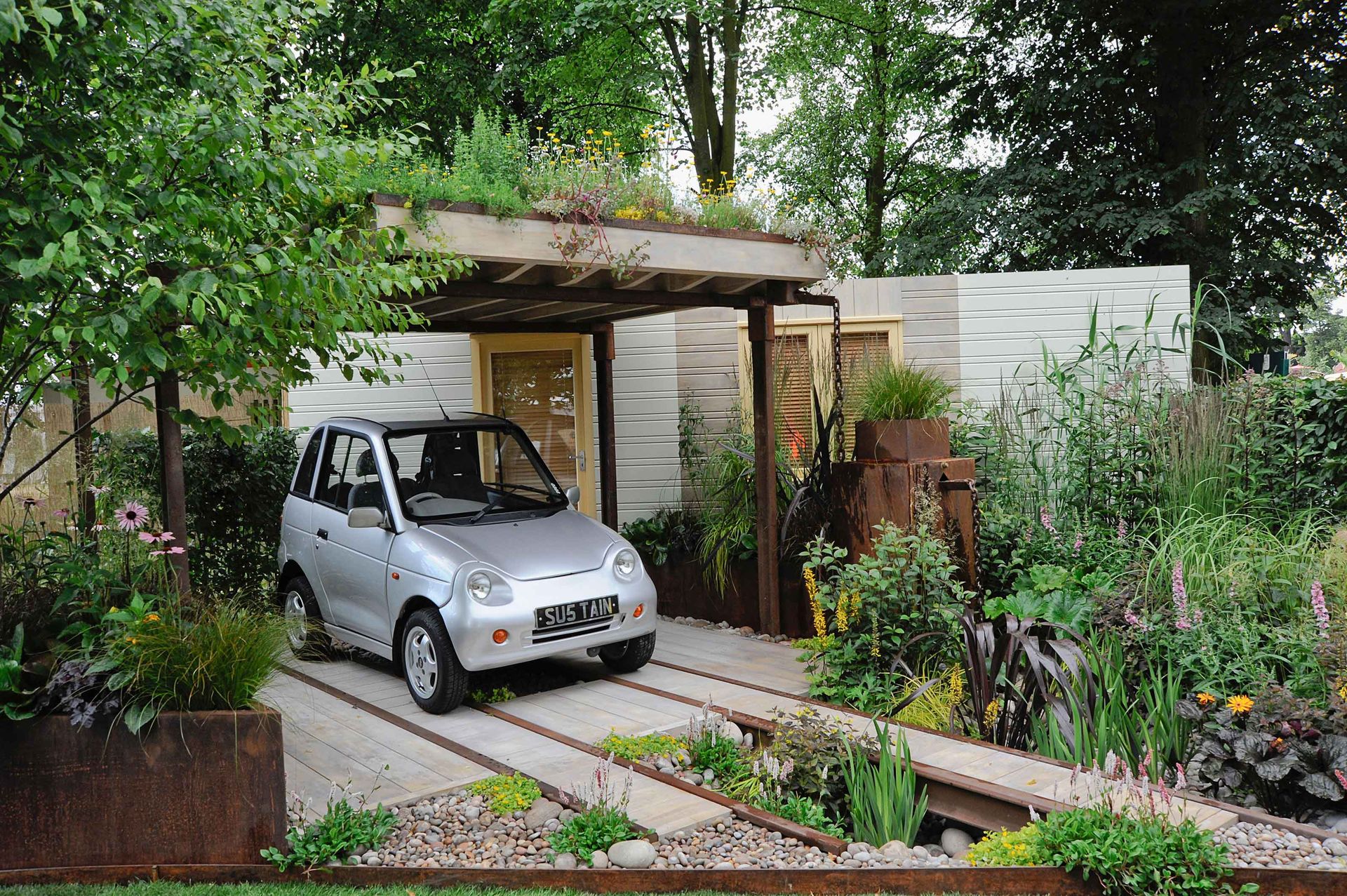 Rain gardens: 10 stunning ideas and designs that soak up rain run-off ...