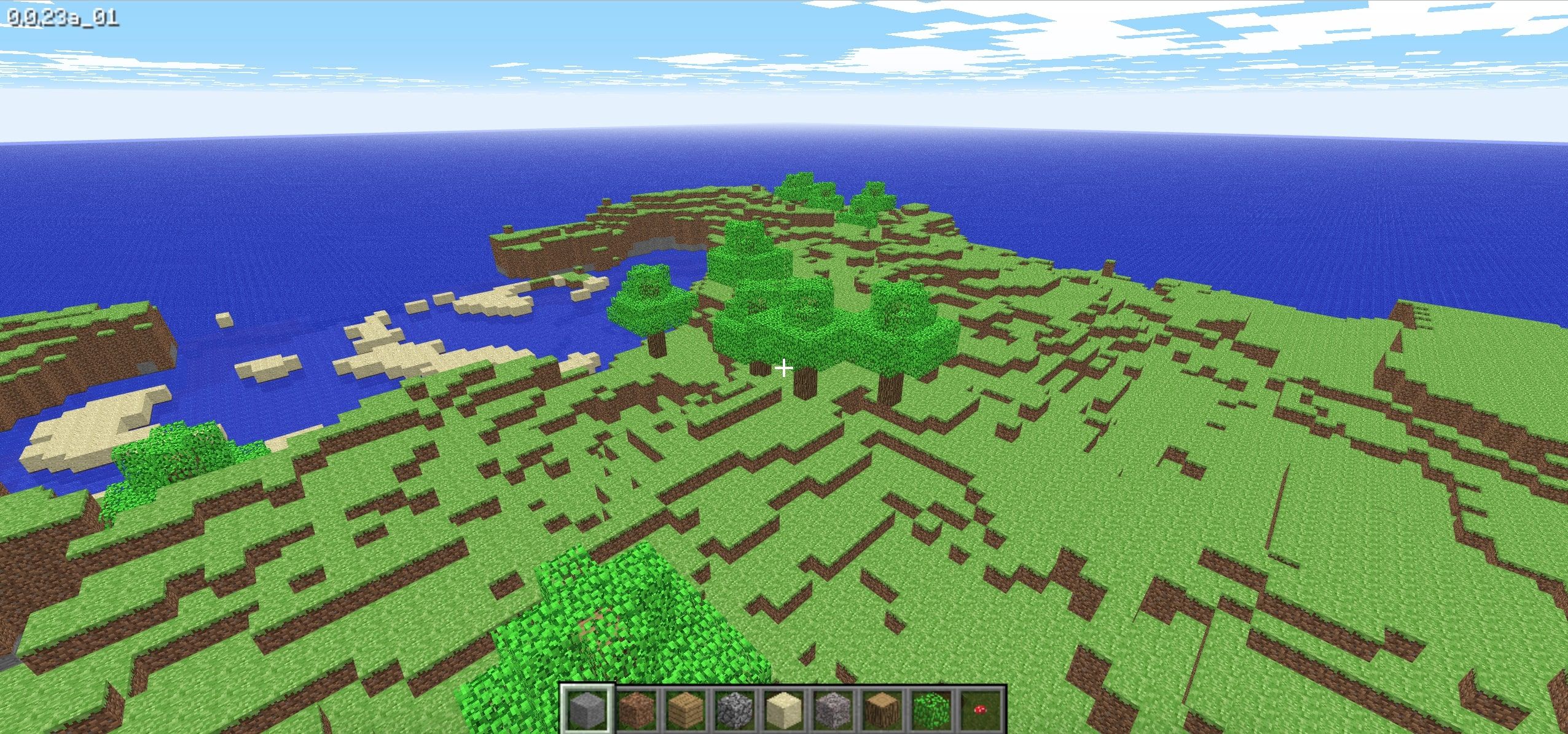 Minecraft Classic brings the original 2009 version to web browsers, for ...