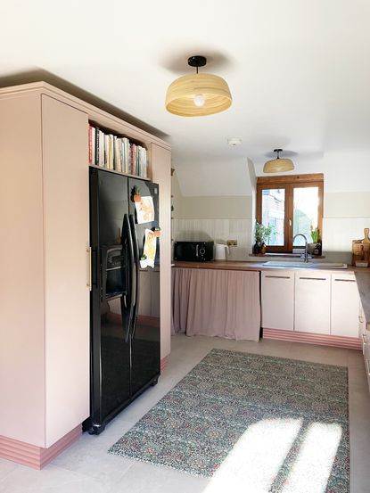 This IKEA hack uses tall METOD cabinets to house a fridge | Livingetc