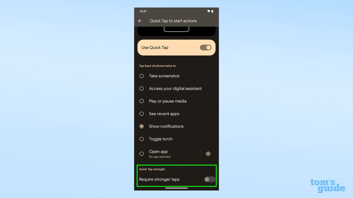 How to use Quick Tap on Google Pixel | Tom's Guide