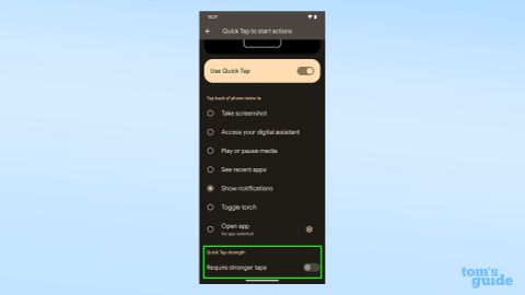 How to use Quick Tap on Google Pixel | Tom's Guide