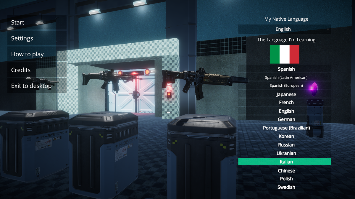 I tried to learn a second language in an FPS — here's how it went ...