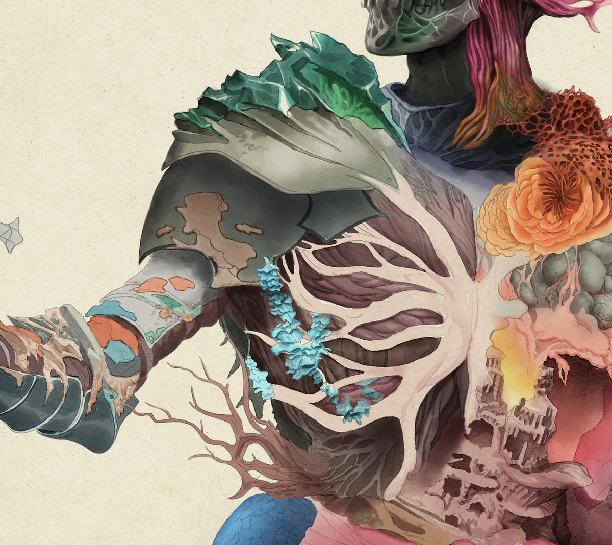 Dissecting Avowed's beautifully abstract artwork, and how it was made ...