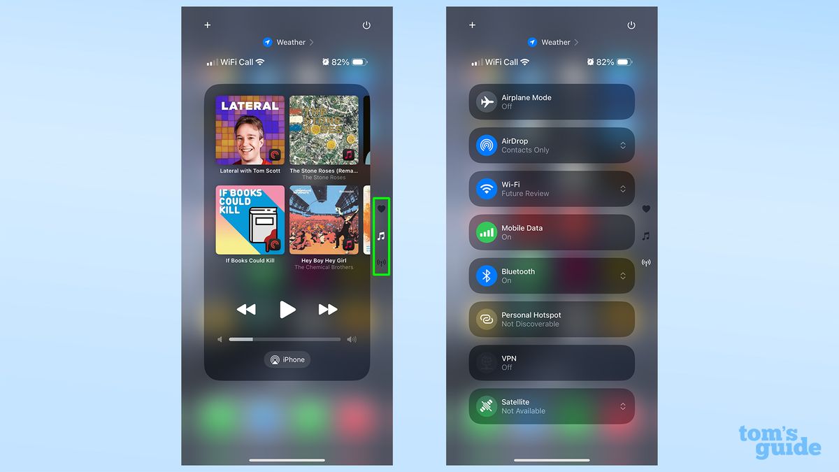How to customize iPhone Control Center in iOS 18 | Tom's Guide