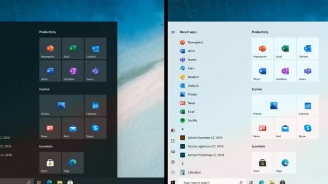 Microsoft finally shows off the new Windows 10 Start menu | TechRadar