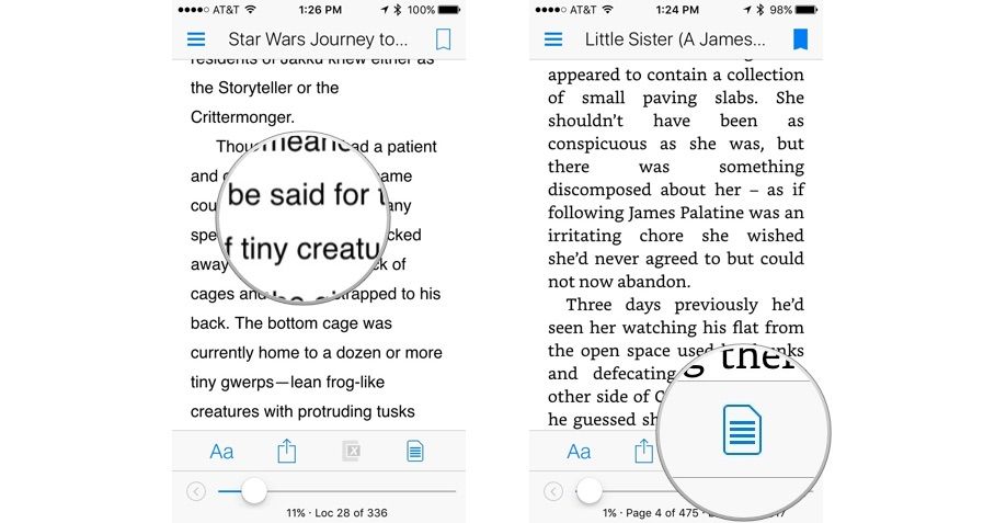 How to customize reading options in Kindle for iPhone and iPad | iMore