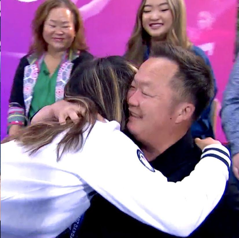 Simone Biles and Suni Lee Had the Sweetest Family Reunions | Marie Claire