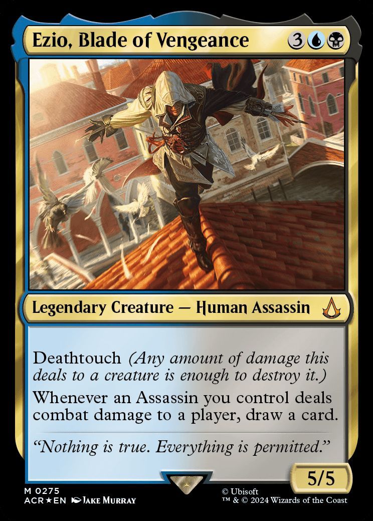 One of the Assassin's Creed cards coming to Magic: The Gathering is ...