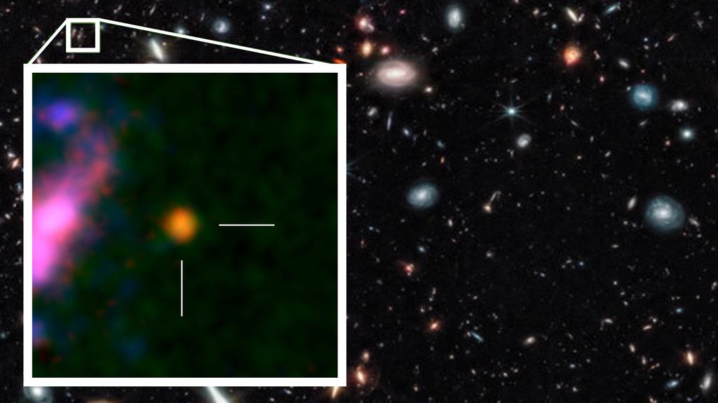 James Webb telescope does it again: The earliest black hole in the ...