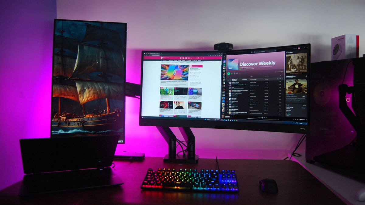 MSI MAG MT201D monitor mount review | Windows Central