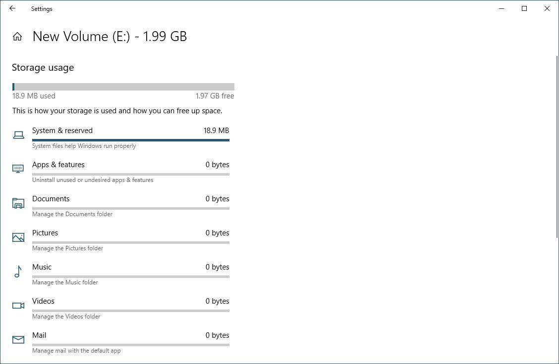 How to view all storage devices with the Settings app on Windows 10 May ...