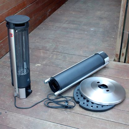 Swan Column Patio Heater review: tried and tested | Ideal Home