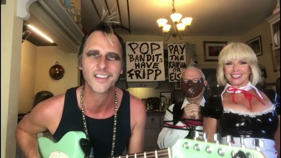 Watch a latex-clad Toyah, Robert Fripp in a Hannibal Lecter mask, and a ...
