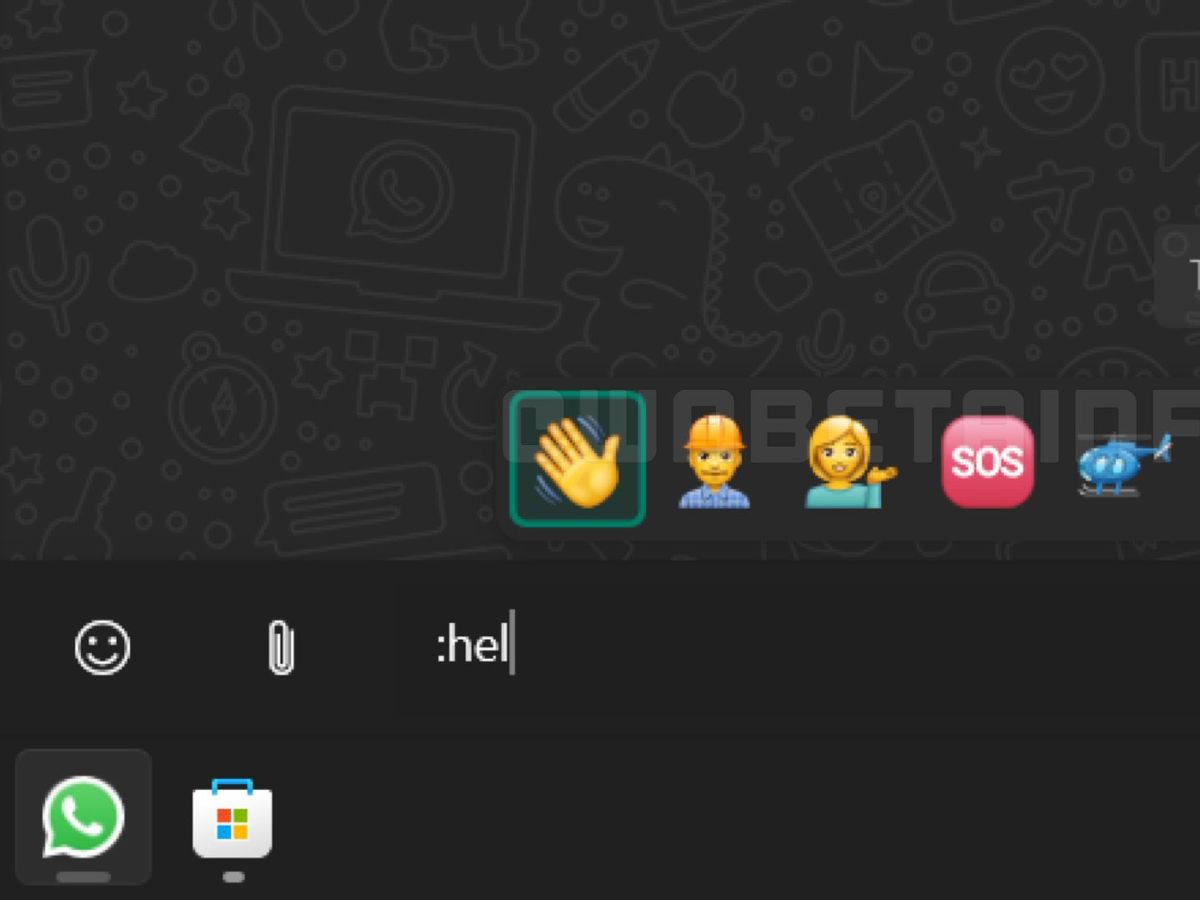 Latest WhatsApp beta UWP release features new emoji utility | Windows ...