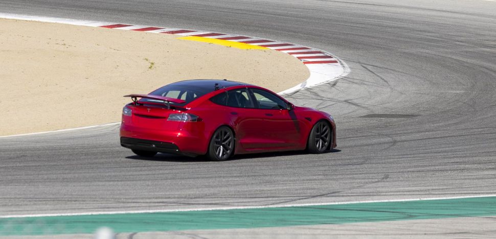 Tesla Model S Plaid may have retractable spoiler — here's your first ...