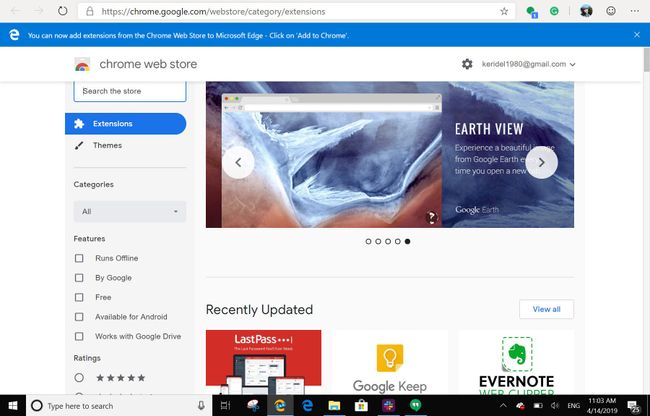 How to use Chrome extensions on Windows 10's new Edge browser | Windows ...