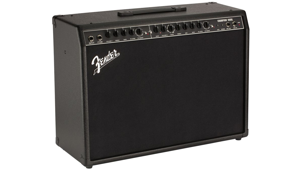 Get back in black with Fender’s new Champion 100XL digital amp | Guitar ...