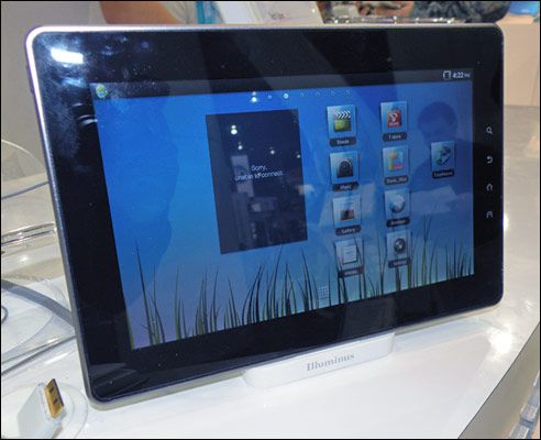 Illuminus T9 Tablet Packs Android UI Customizations Honeycomb Could Use ...