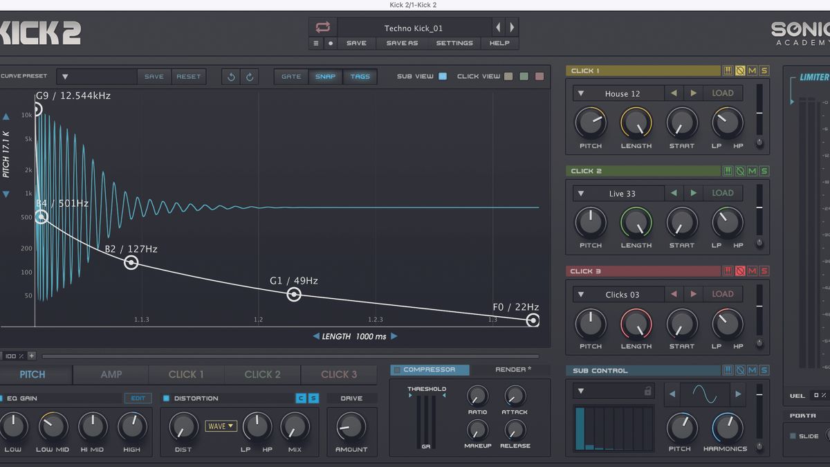 Create a rumbling techno kick in 10 easy steps | MusicRadar