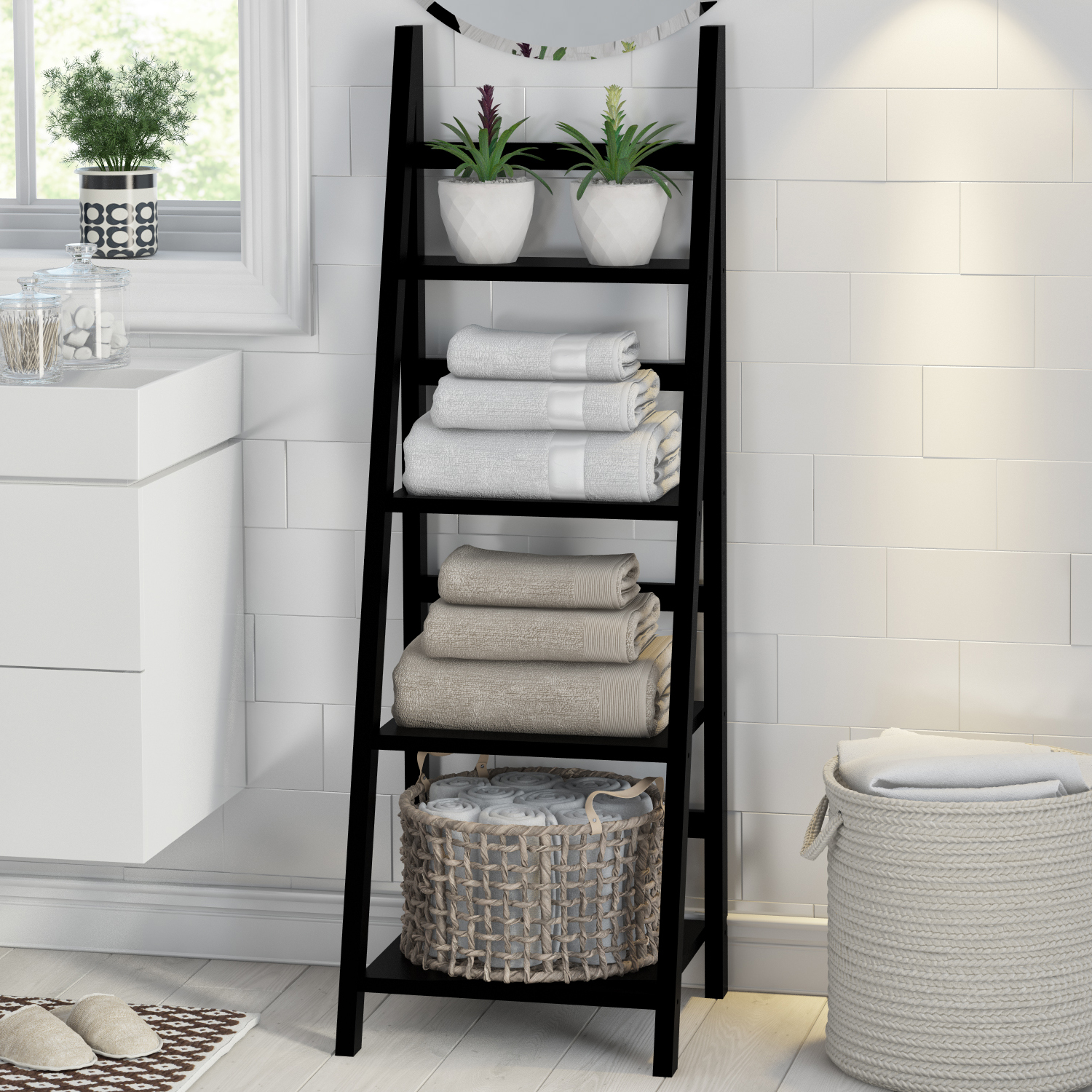 Towel Storage 18 Ideas To Keep Your Bathroom Clutter Free Real Homes Towel Storage 18 Ideas To Keep Your Bathroom Clutter Free Real Homes