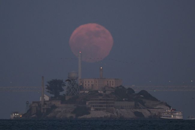 Strawberry Moon of June 2023 sweetens the night sky in amazing photos ...