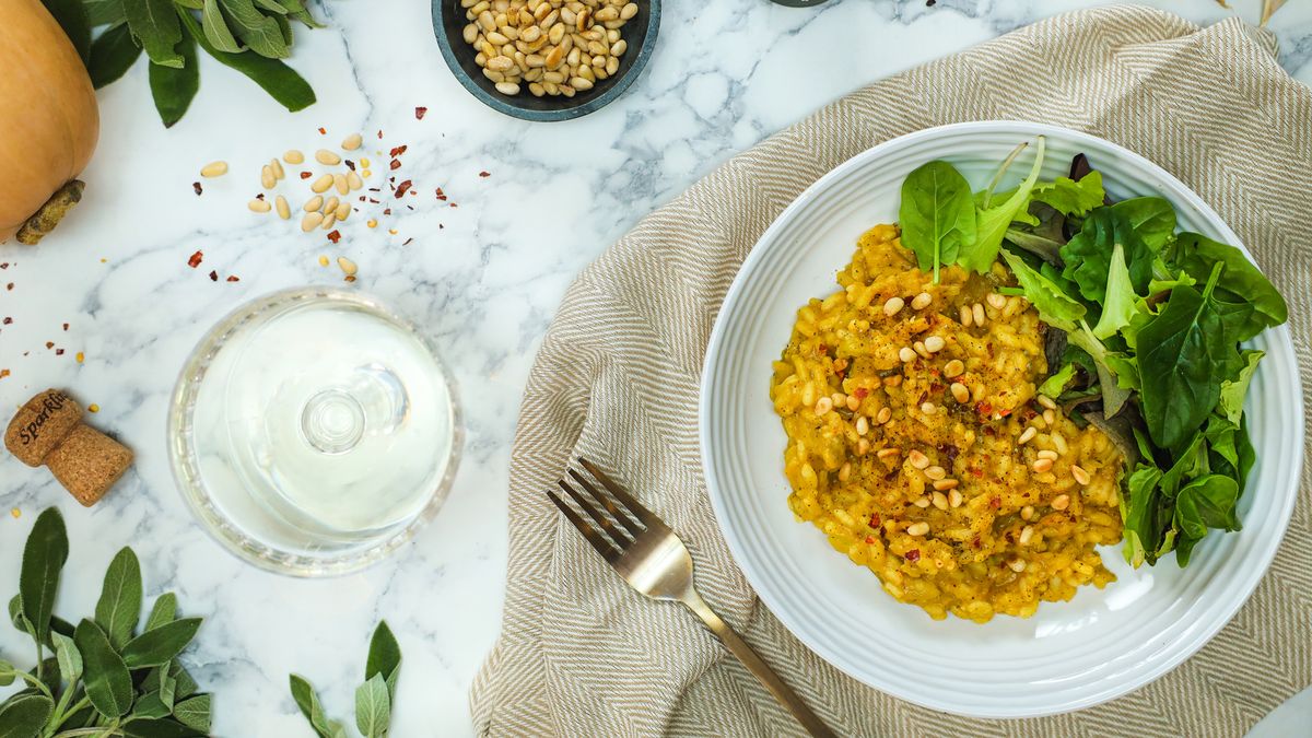 Healthy recipe: This pumpkin risotto from BOSH! is an ideal vegan ...