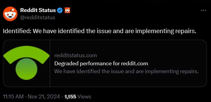 Reddit was down again — live updates on latest outage | Tom's Guide