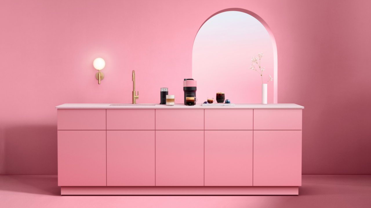 Nespresso adds a pretty pop of pink to its Vertuo line – and it's ...