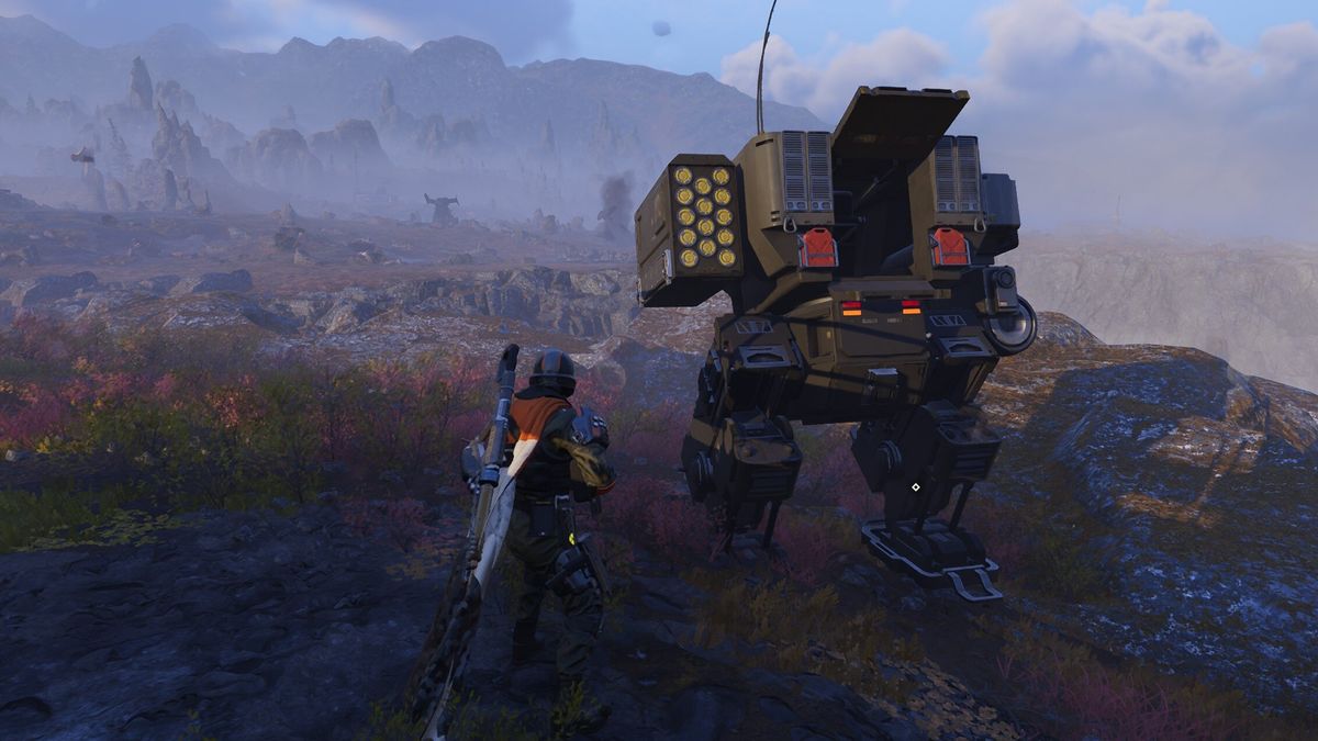 Helldivers 2 fans are rushing to get its new Exosuit mechs so fast they ...