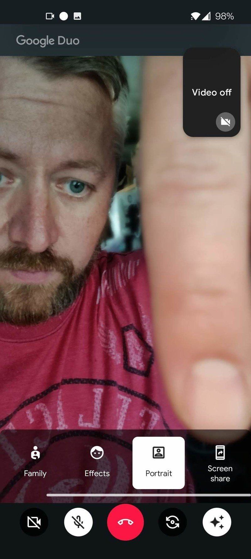 How to share your phone screen on a Google Duo call | Android Central