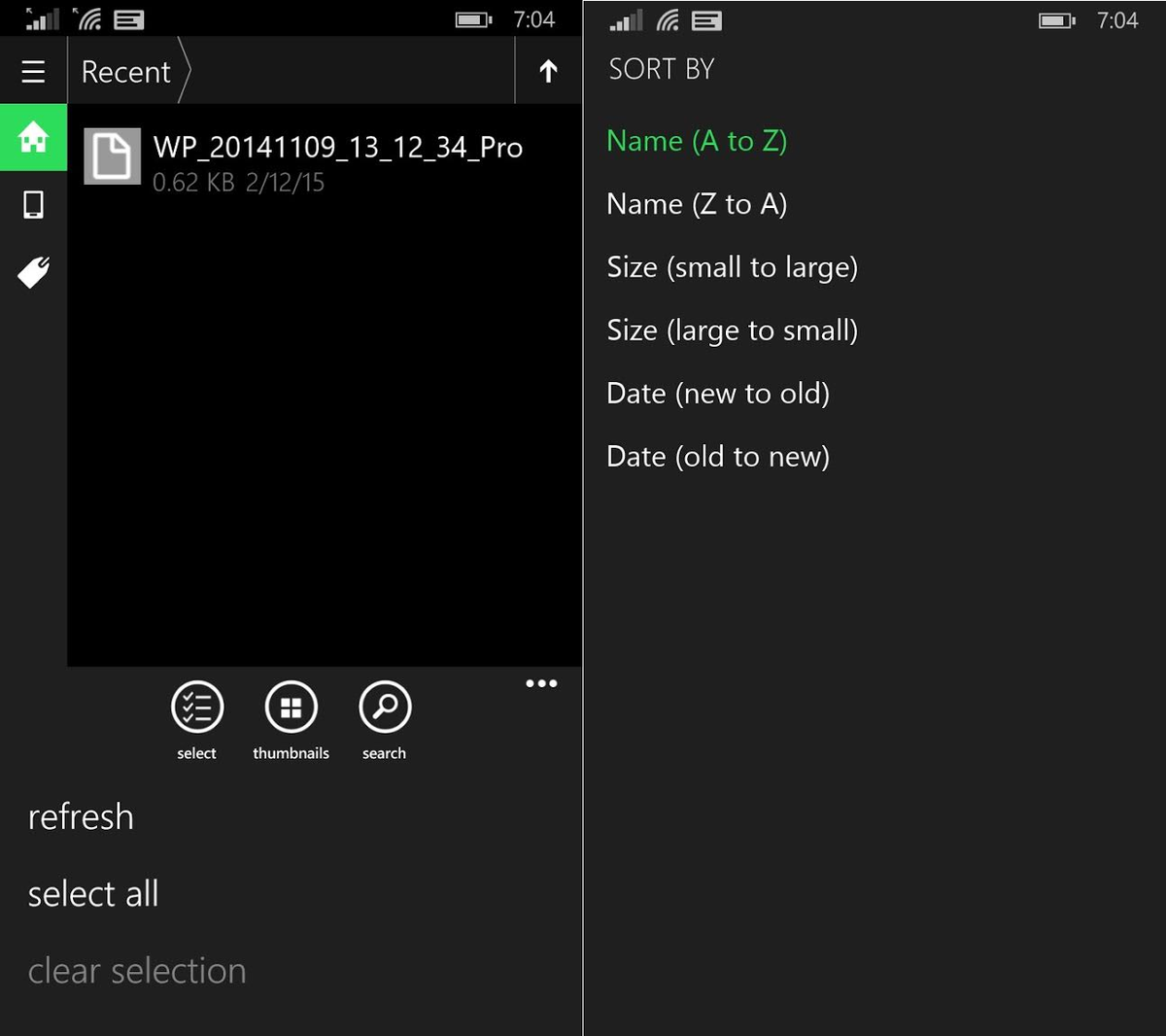 File Explorer in Windows 10 for phone video tour | Windows Central