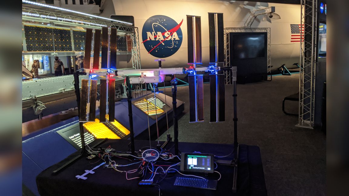 Raspberry Pi ISS Model Mimics Real ISS | Tom's Hardware