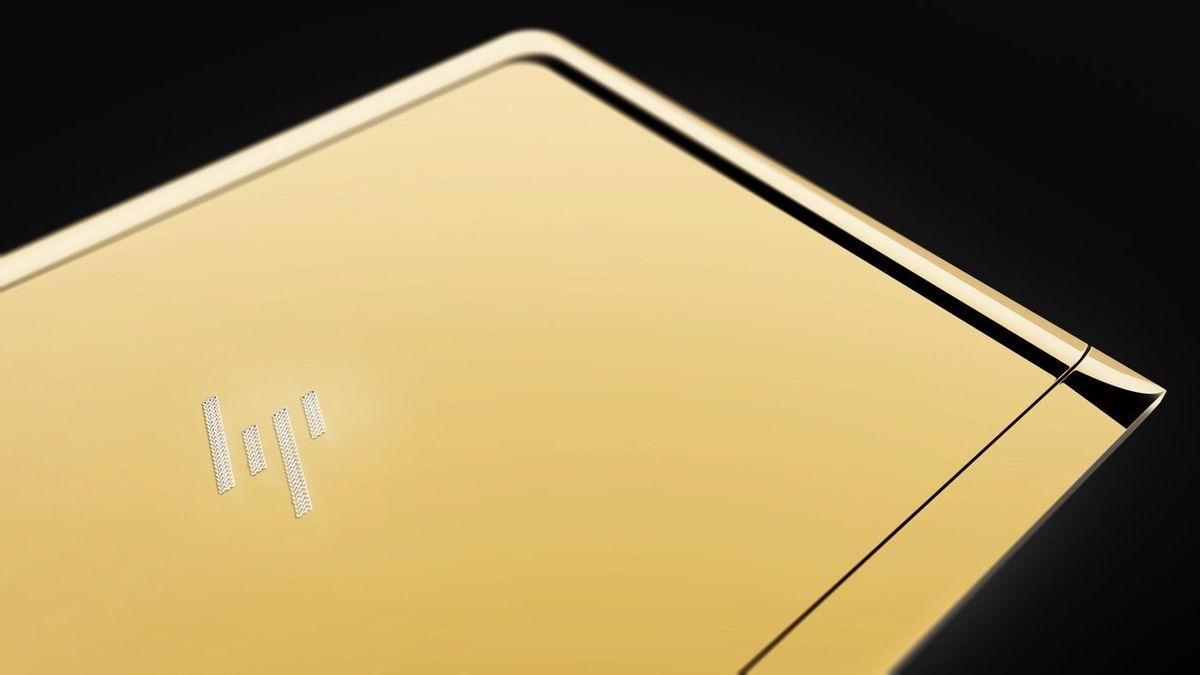 You can get an 18K gold HP Spectre laptop with diamonds, if you have ...
