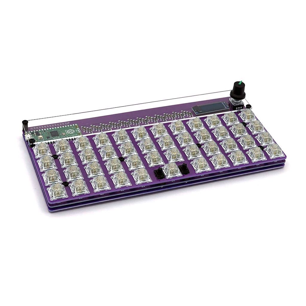 Raspberry Pi Pico Mechanical Keyboard Kits Offer RGB Support and OLED ...