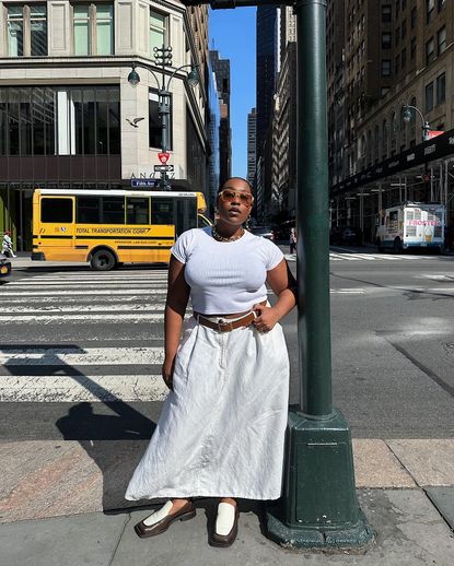 8 All-White Outfit Ideas Inspired by Wimbledon's Dress Code | Who What Wear