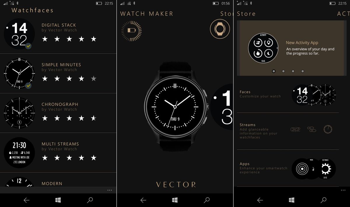 Vector Smartwatch review: a classy smart wristwatch for the Windows 10 ...
