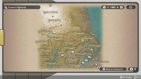 Here's the complete Pokemon Legends: Arceus map | GamesRadar+